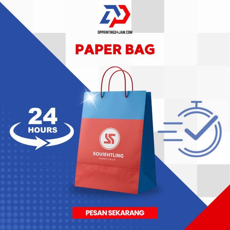 Cetak Paper Bag Custom Murah & Berkualitas di DP Printing 24 Jam Bekasi ...