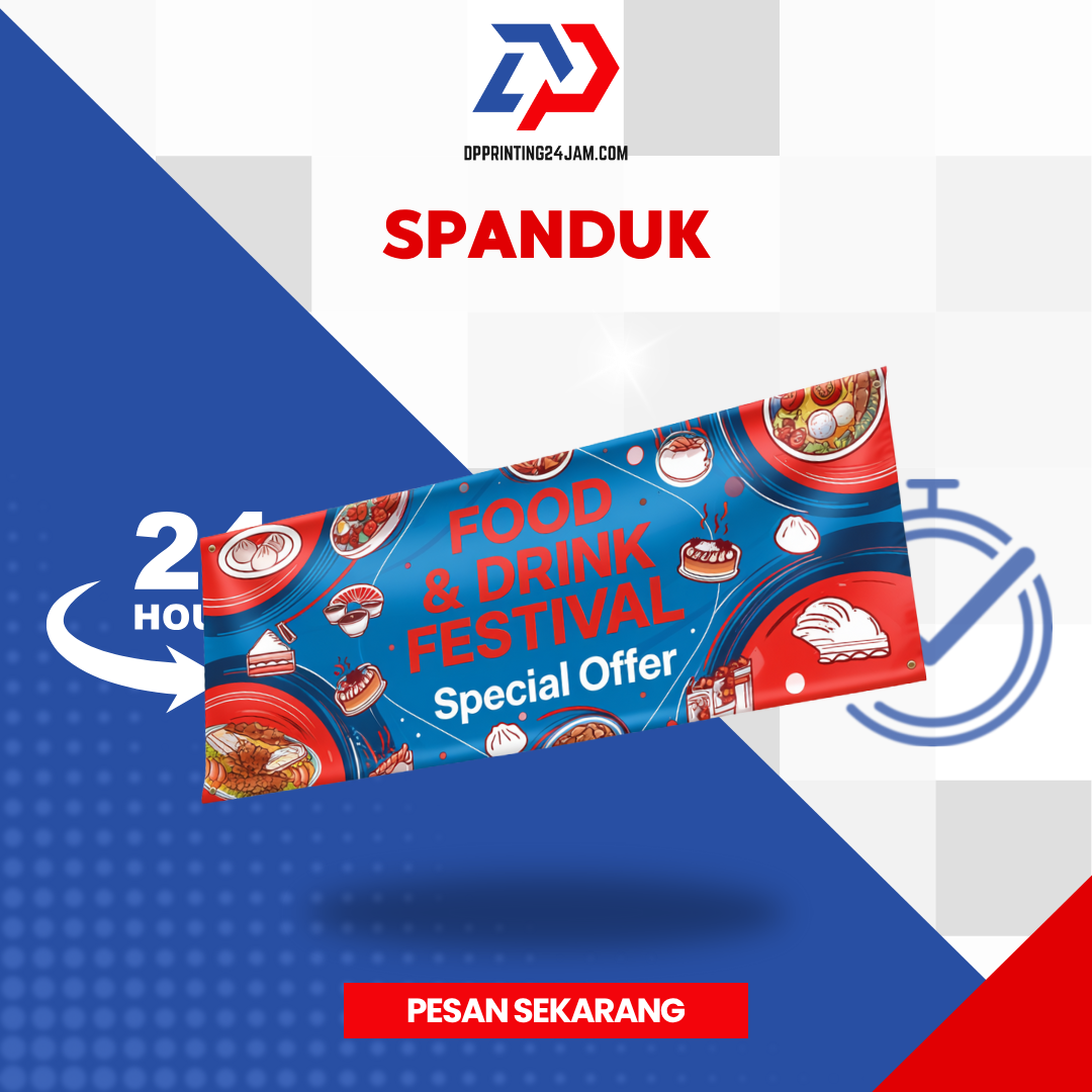Jasa Cetak Spanduk Bersama DpPrinting.com - DP Printing 24 Jam
